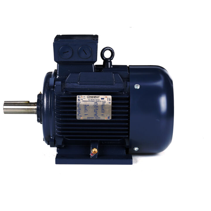 Cast Iron Motor, 20 & 15 HP, 3 Ph, 60 & 50 Hz, 230/460 & 200/400 V, 3600 & 3000 RPM, 160M Frame ...